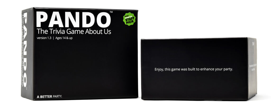 PANDO | A Party Game for Groups – A better party game.
